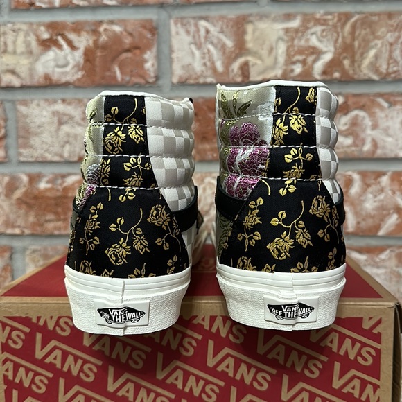 Vans | Shoes | Vans Sk8 Hi Brocade Patch Work True | Poshmark